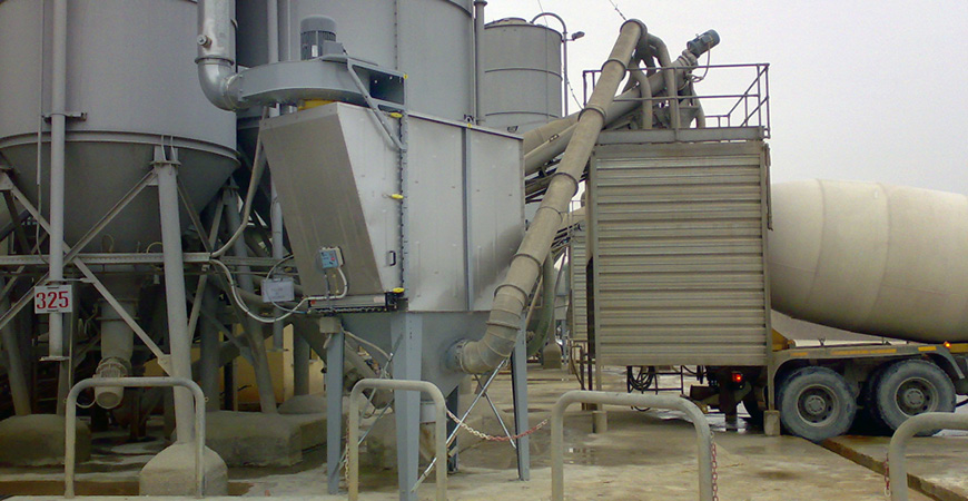 WAM DRYBATCH Dry-Batch Concrete Plant Dust Collectors | TECTRA Ltd
